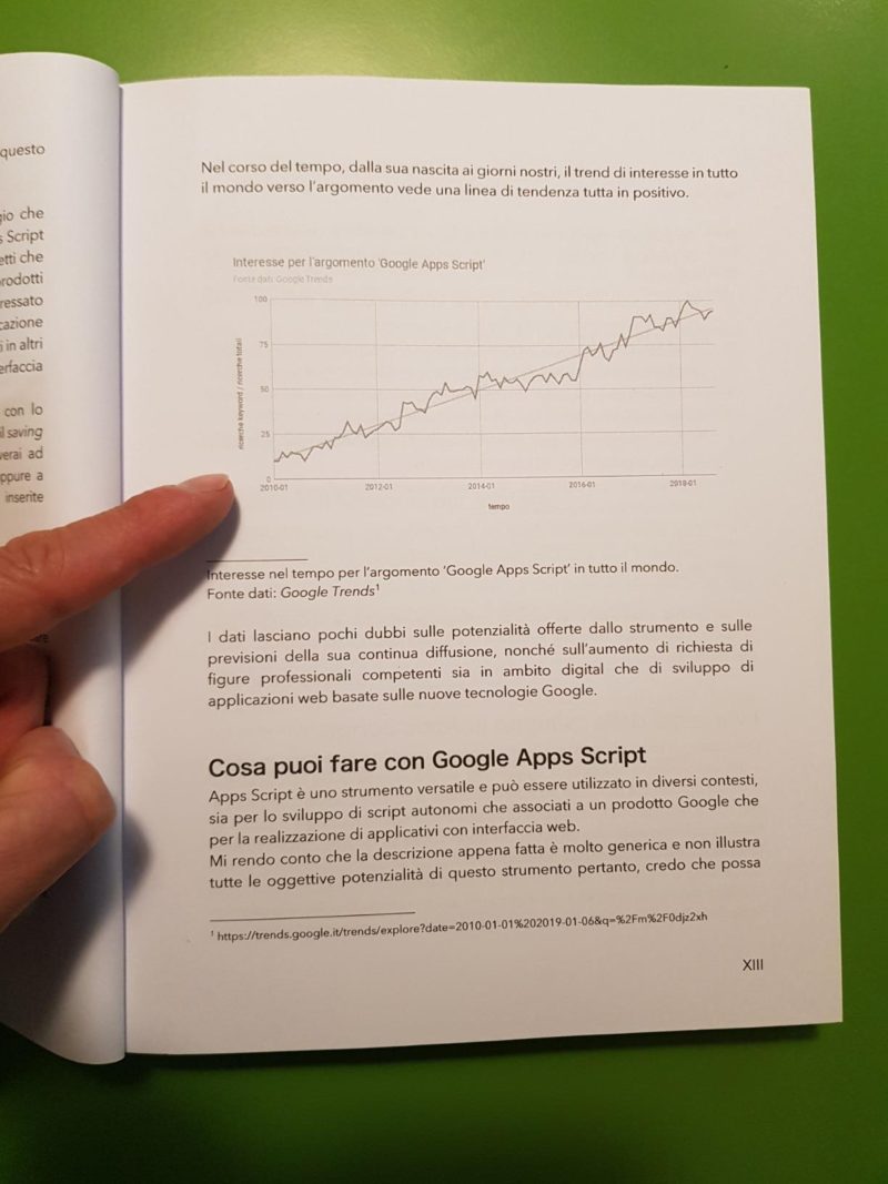 Punta in alto con... Google Apps Script - Analytics Traps